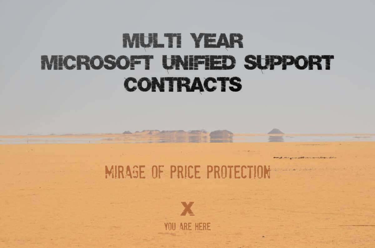 3 Year Microsoft Unified Support Agreements - No Price Protection