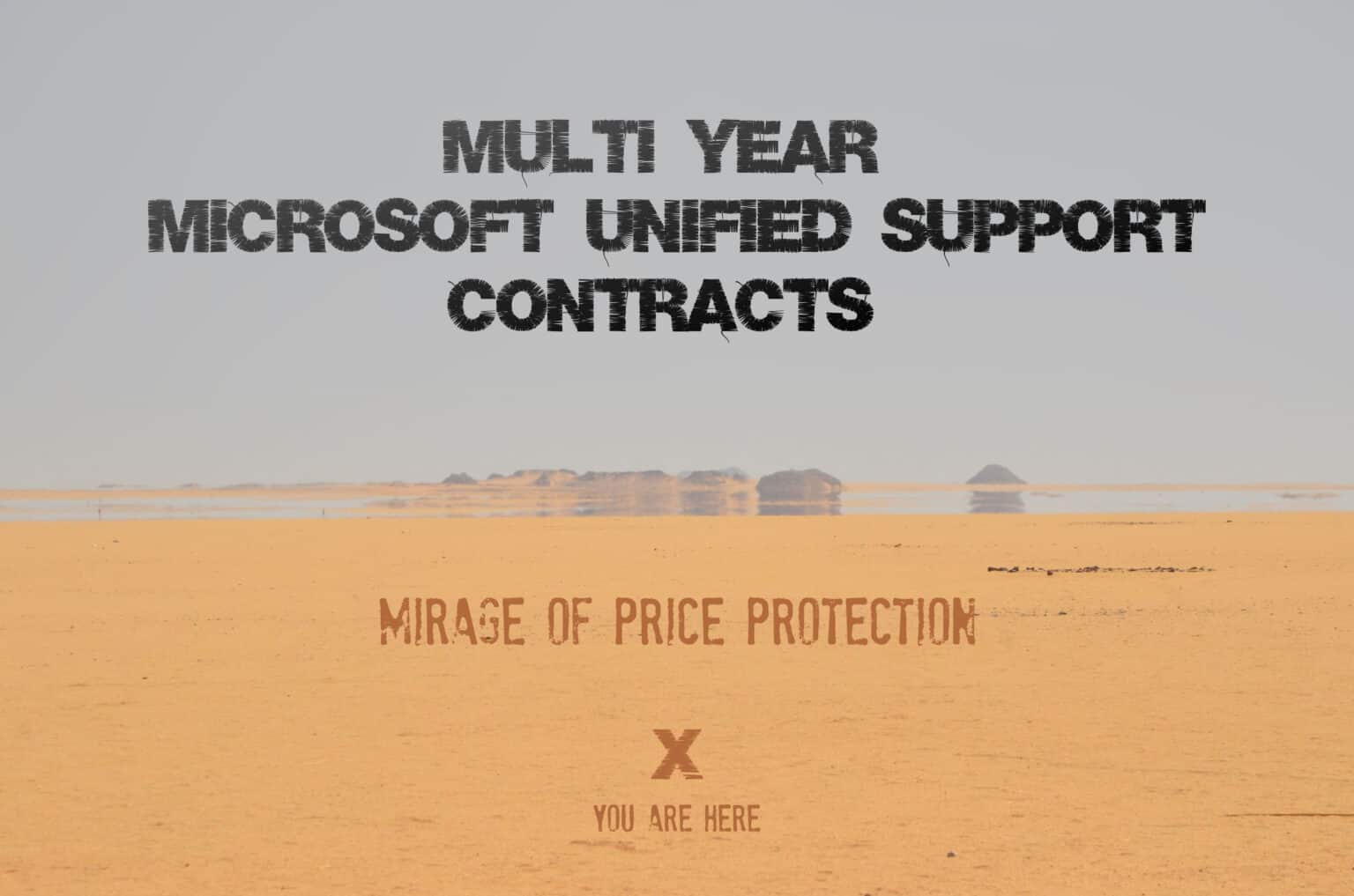 3 Year Microsoft Unified Support Agreements - No Price Protection