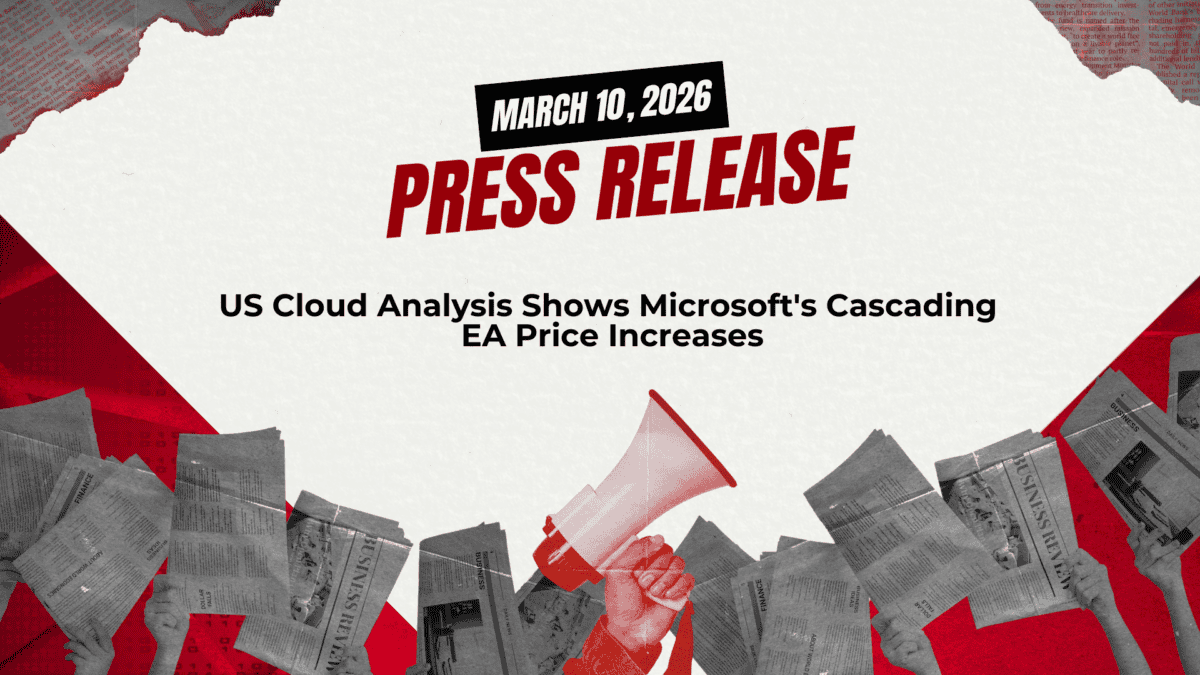 US Cloud Analysis Shows Microsoft's Cascading 2025-2026 EA Price Increase